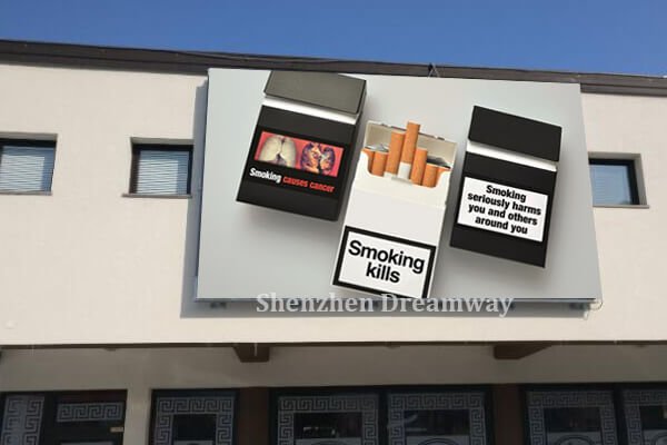 LED Display Outdoor Showing Public Service Ads in Slovenia - Dreamway ...